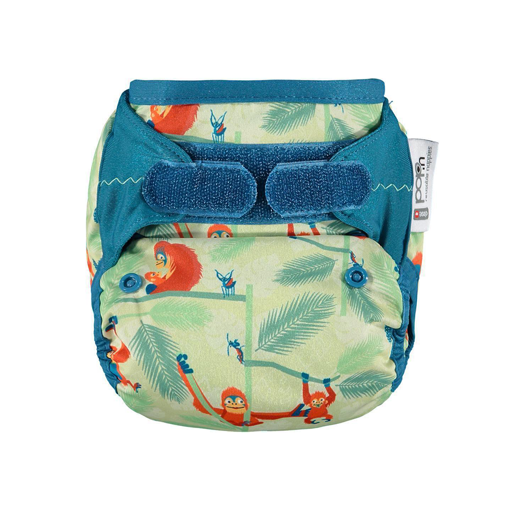 Award winning eco friendly Pop-in reusable nappy from birth to potty ...