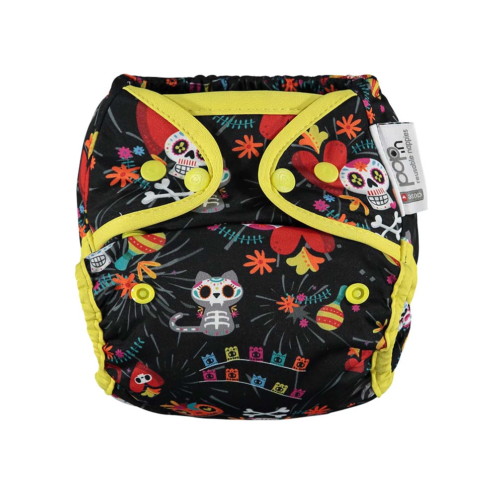 Close Pop-in All-In-Two One-size Bamboo Reusable Popper Nappy - Unisex ...